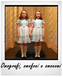 Omografi, omofoni e omonimi - L'italiano corretto